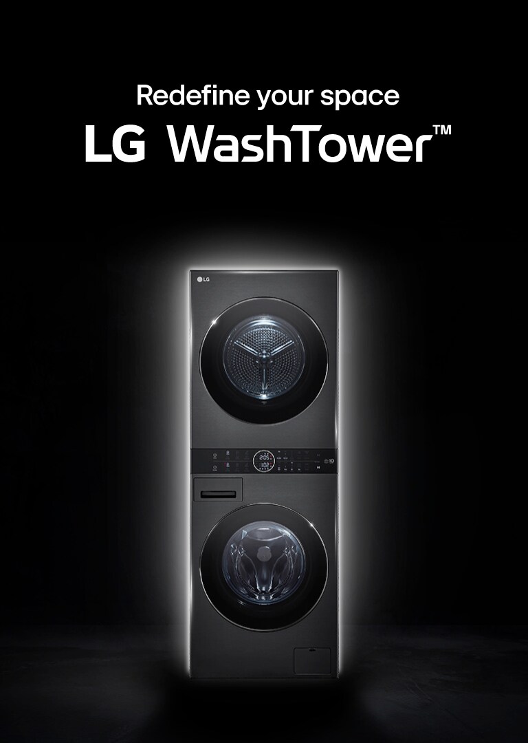 LG WashTower™ - Stackable Washer Dryer | LG UAE